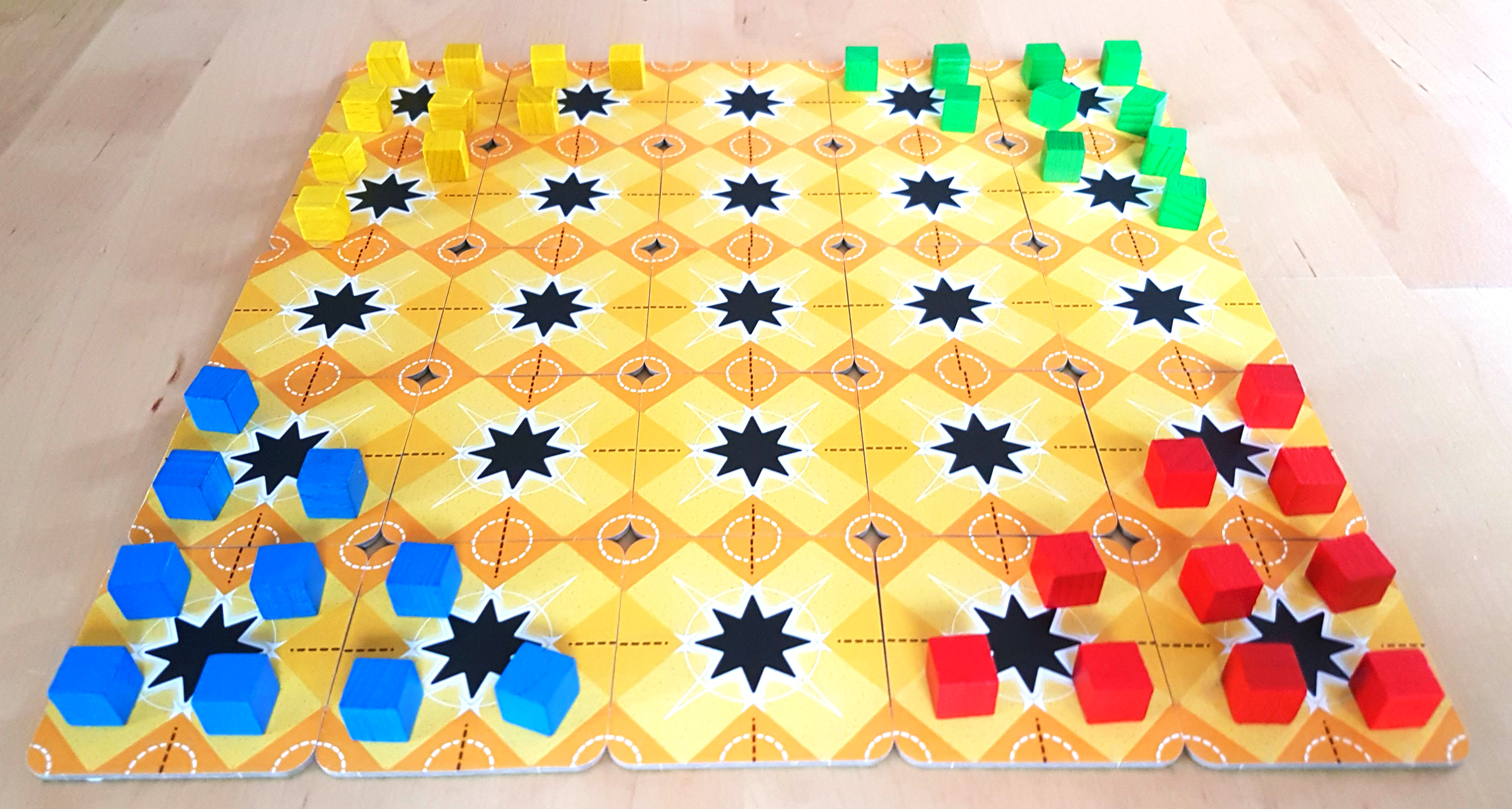 Halma – Game #2 – Green Box of Games